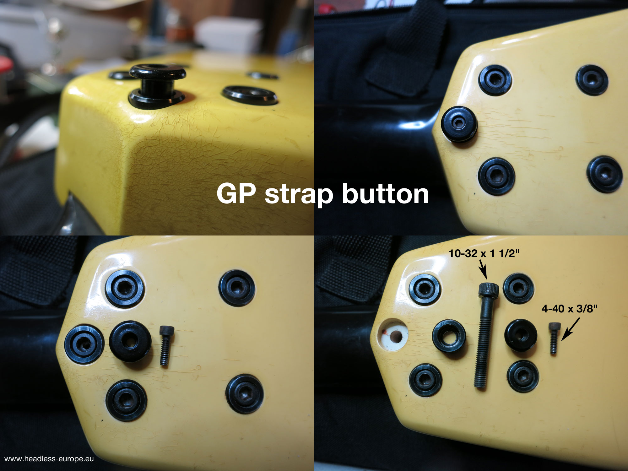 Missing strap button on Steinberger XP2 - Steinberger - Gibson Brands ...